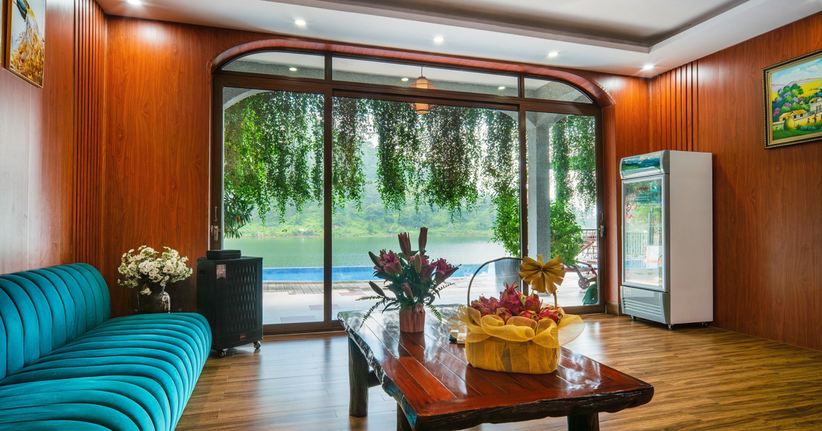 Đồng Đò Villa 1 Sóc Sơn - Biệt thự view hồ rộng lớn, đầy đủ tiện nghi