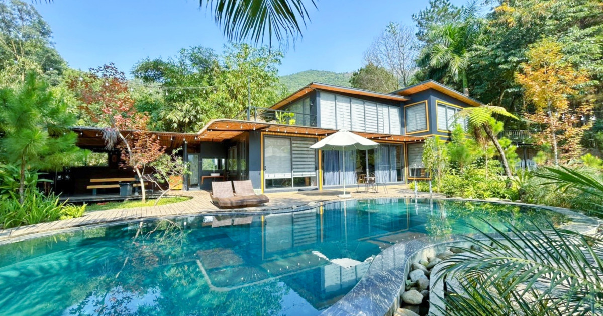 Lee House - Villa nghỉ dưỡng view núi rừng, bể bơi riêng